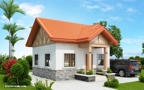 Captivating 2 Bedroom Home Plan - Ulric Home