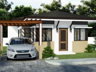Just another elongated house design, perfect for narrow lots - Ulric Home